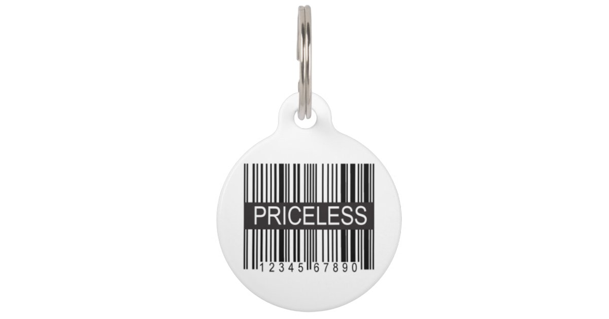 Priceless Pet ID Tag | Zazzle.com