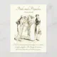 Pride and Prejudice Bingley Darcy Ball Entrance Postcard | Zazzle
