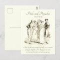 Pride and Prejudice Bingley Darcy Ball Entrance Postcard | Zazzle