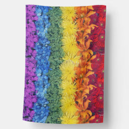 Pride Flower Collection Flag | Zazzle