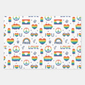 Pride LGBTQ Wrapping Paper Set | Zazzle
