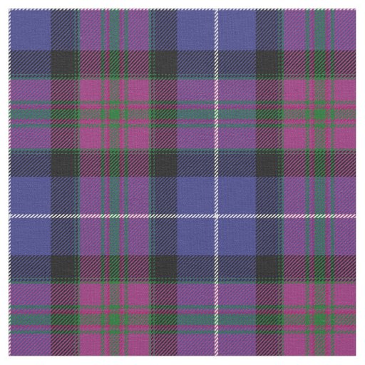 Pride Of Scotland Fashion Tartan Print Fabric | Zazzle