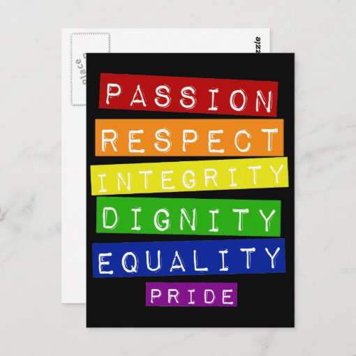 Pride Postcard | Zazzle