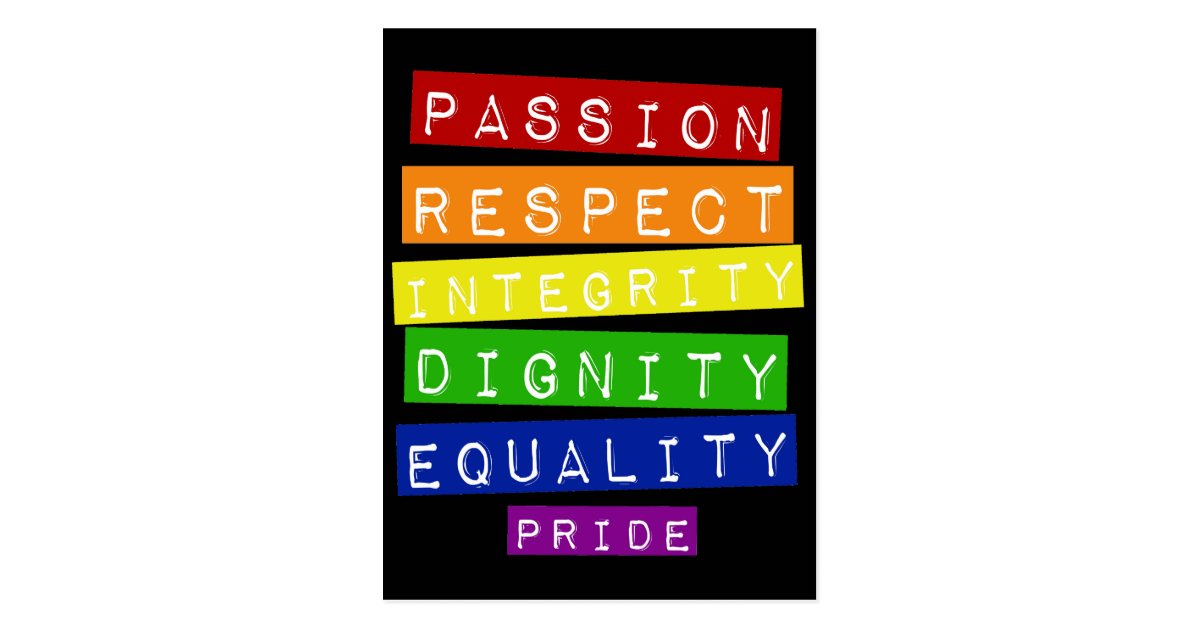Pride Postcard | Zazzle.com