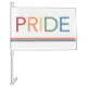 PRIDE Rainbow Car Flag | Zazzle