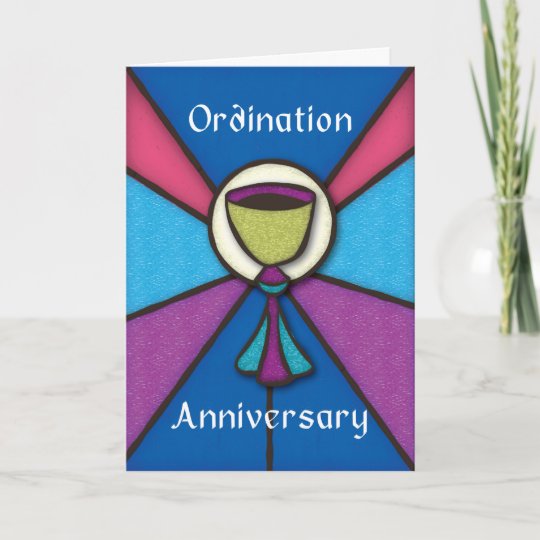 Priest Anniversary of Ordination Congratulations Card | Zazzle.com