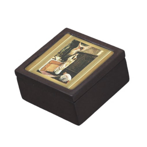 Priest offering Catholic Mass Box GIFT (2" x 2") | Zazzle