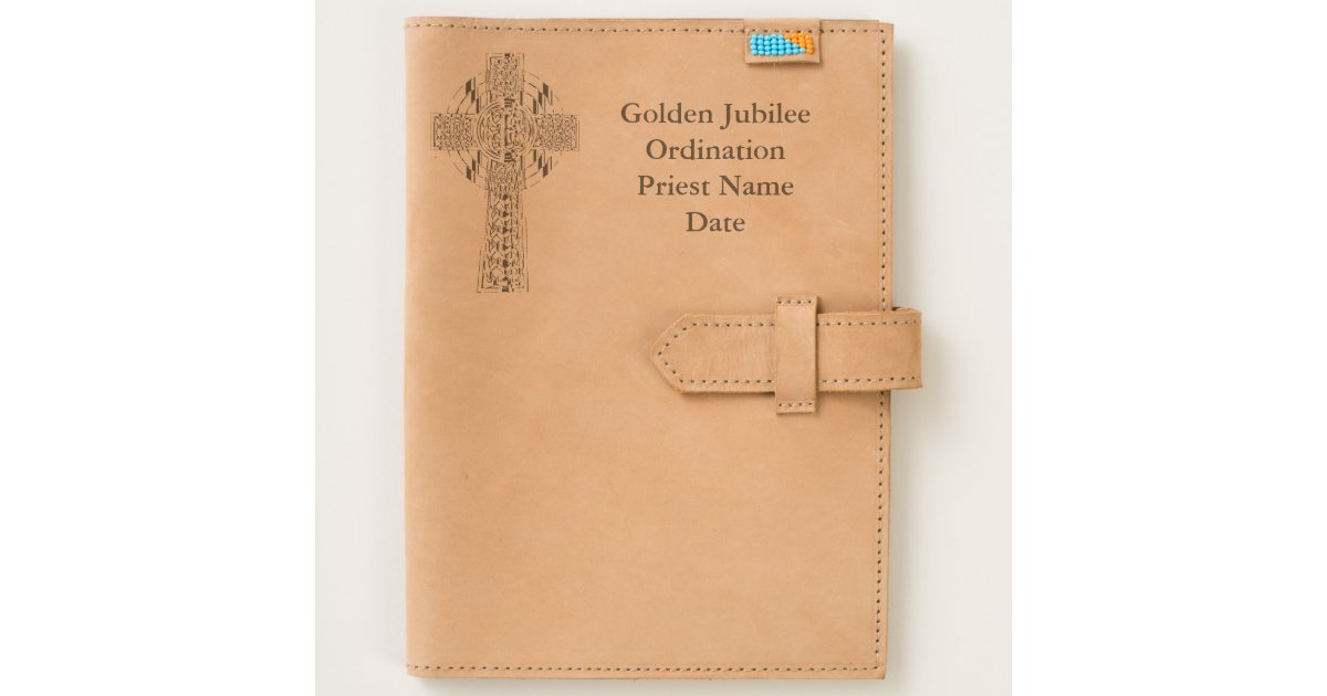 Priest Ordination Anniversary Journal Personalized | Zazzle