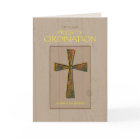 Priest Ordination Congratulations, Metal Cross Card | Zazzle