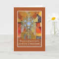 Priest Ordination Congratulations Monstrance Host Card | Zazzle