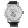 PERSONALIZED Watch / LARGE Number Watches for Men | Zazzle
