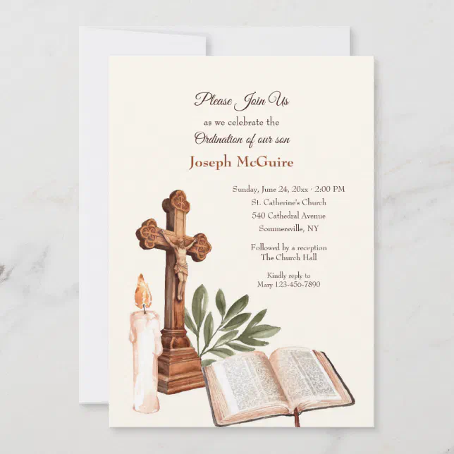 Priesthood Ordination Invitation | Zazzle