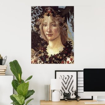 Primavera (detail-Flora,Goddess of Spring) Poster | Zazzle