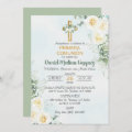 Primera Comunion Invitacion Cute First Communion Invitation | Zazzle