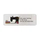 Primitive Country Sewing Quilting Return Address Label | Zazzle