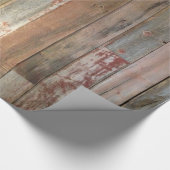 primitive farmhouse western country barn wood wrapping paper | Zazzle
