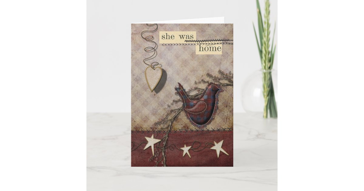 Primitive Greeting Card | Zazzle
