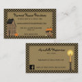 Primitive Harvest House Rustic Country Custom Business Card | Zazzle