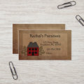 Primitive Home Business Card | Zazzle