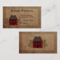 Primitive Home Business Card | Zazzle