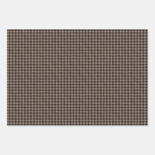 Primitive Papers - Wynter Welcome Snowmen - Plaids Wrapping Paper ...