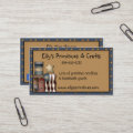 Primitive Patriotic Rustic Country Business Card | Zazzle
