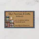 Primitive Patriotic Rustic Country Business Card | Zazzle