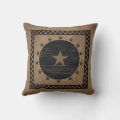 Primitive Star Outdoor Pillow | Zazzle