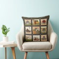 "Primitive Style" THROW PILLOW | Zazzle
