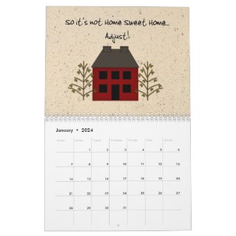 Primitives Calendar | Zazzle