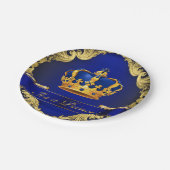 Prince Baby Shower Paper Plates | Zazzle