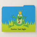 Prince frog file folder | Zazzle