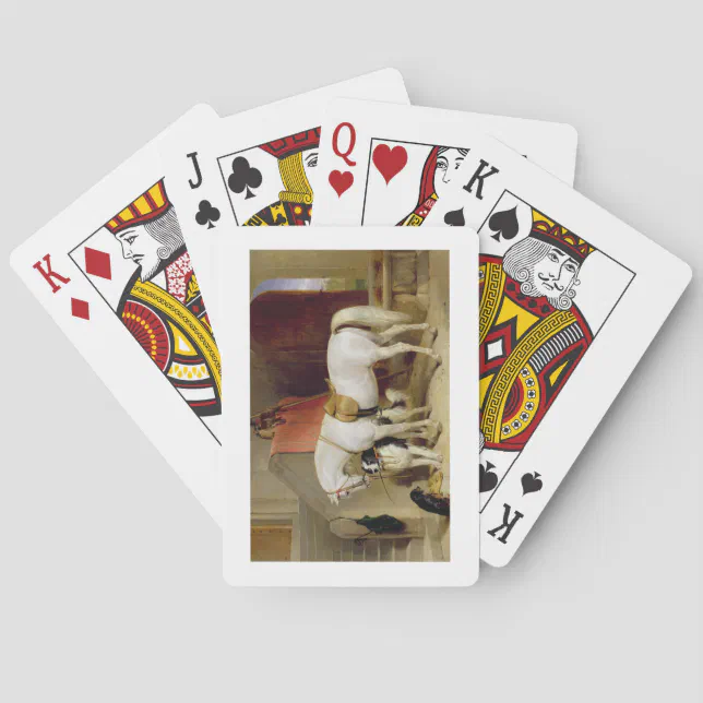 Prince George's Favourites (oil on canvas) Poker Cards | Zazzle