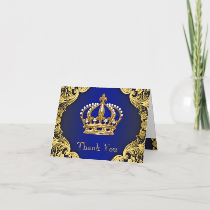 Prince Thank You Cards | Zazzle