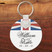 Prince William & Kate - Royal Wedding Souvenir Keychain | Zazzle