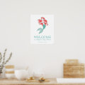 Princess Ariel Baby Shower Welcome Sign | Zazzle