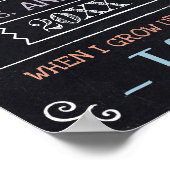 Princess Ariel | First or Last Day of School Poster | Zazzle