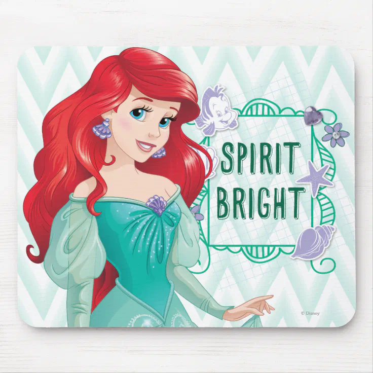 Princess Ariel Mouse Pad | Zazzle