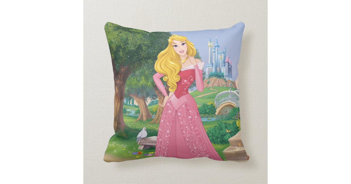 Princess Aurora Throw Pillow | Zazzle.com