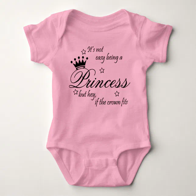 Princess Baby Bodysuit | Zazzle