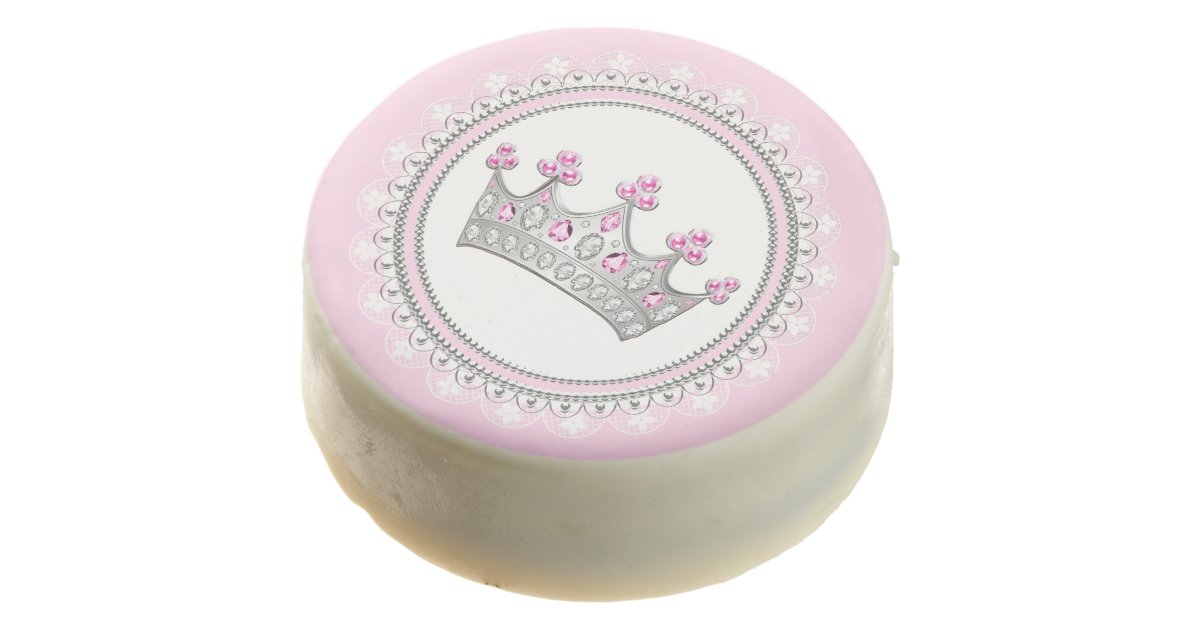Princess Baby Shower Birthday Party Cookies | Zazzle