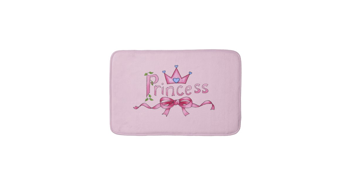 Princess Bath Mat | Zazzle