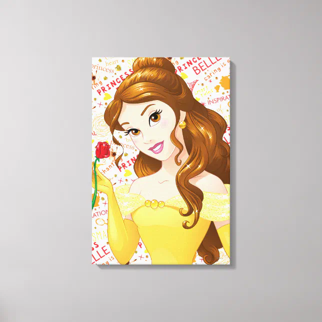 Princess Belle Canvas Print | Zazzle