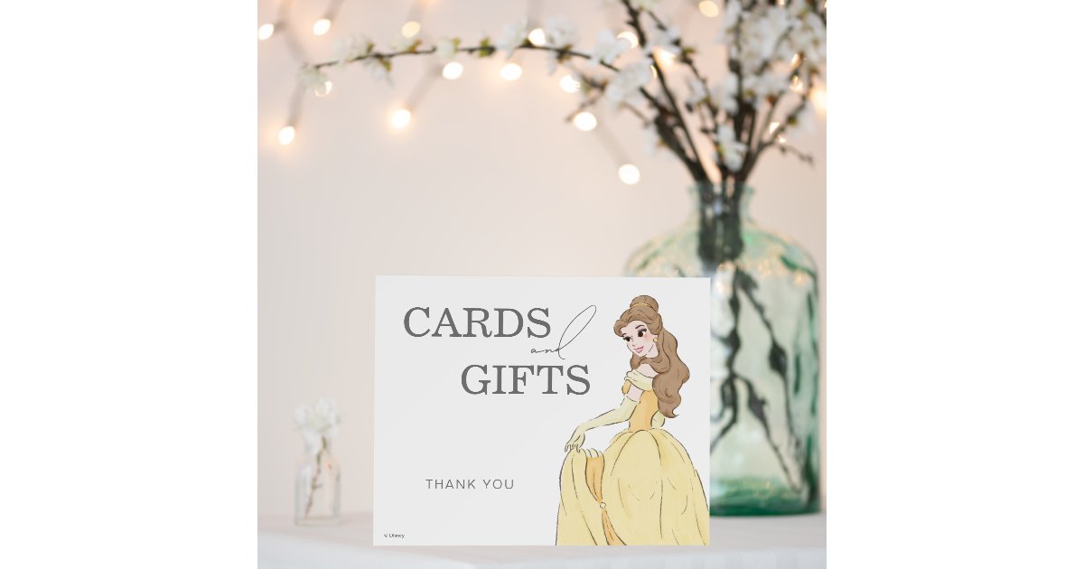 Princess Belle | Cards and Gifts Baby Shower Foam Board | Zazzle