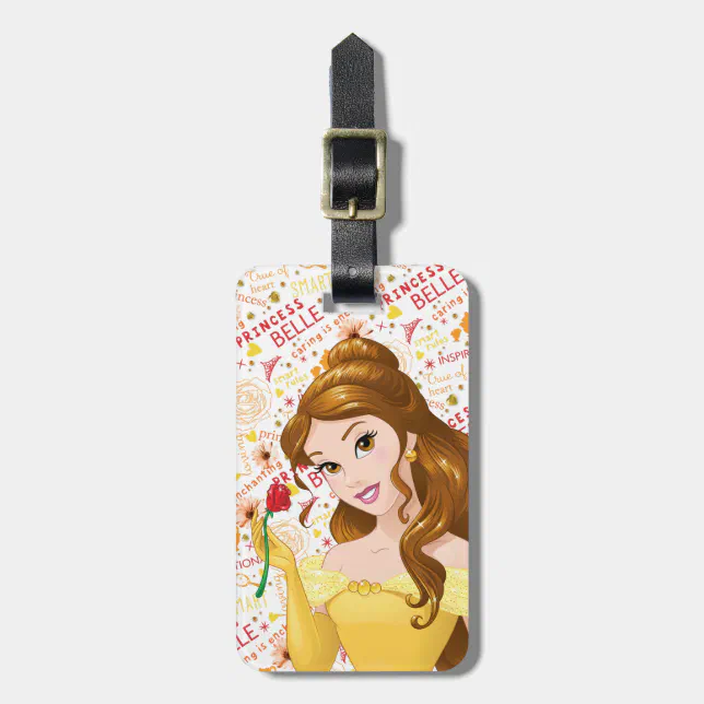 Princess Belle Luggage Tag | Zazzle