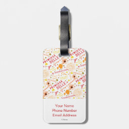 Princess Belle Luggage Tag | Zazzle