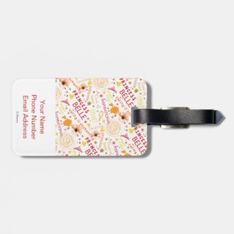 Princess Belle Luggage Tag | Zazzle