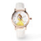 Elegant Navy Blue Rose Gold Foil Agate Watch | Zazzle