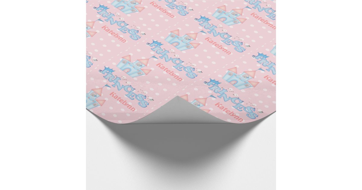 Princess Birthday Wrapping Paper | Zazzle