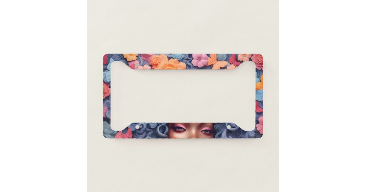 Princess Bri License Plate Frame | Zazzle